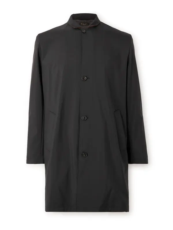 Loro Piana Sebring Windmate Car Coat - Black