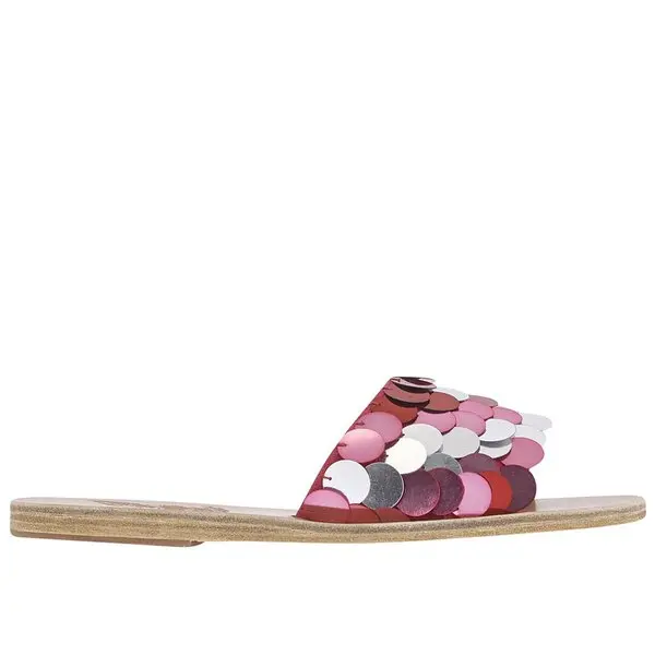 ANCIENT GREEK SANDALS Taygete Sandals - Fuchsia Mix