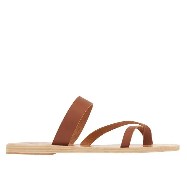 ANCIENT GREEK SANDALS Daphnae Flat Sandals - Cotto