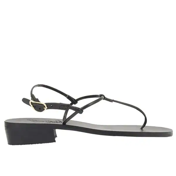 Buy ANCIENT GREEK SANDALS Katerina Heel - Black At 30% Off | Editorialist