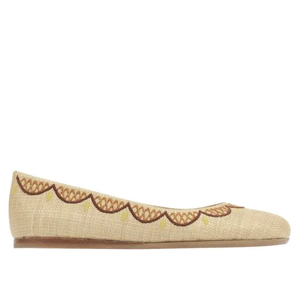 ANCIENT GREEK SANDALS Psathini Ballerinas - Lino
