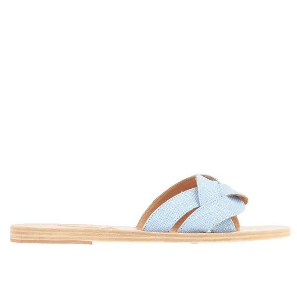 ANCIENT GREEK SANDALS Arachne Slide - Celeste