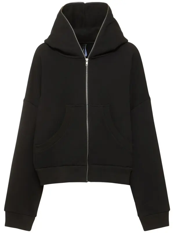 Entire Studios Eternal Cotton Zip Hoodie - Soot | Editorialist