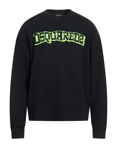 Dsquared2 Cotton Sweatshirt - Black