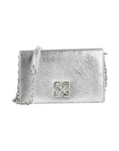 Buy OFF-WHITE™ Off-white Cross-body Bag Leather - Silver At 26% Off ...