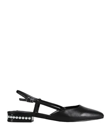 Steve Madden Ballet Flats Leather - Black | Editorialist