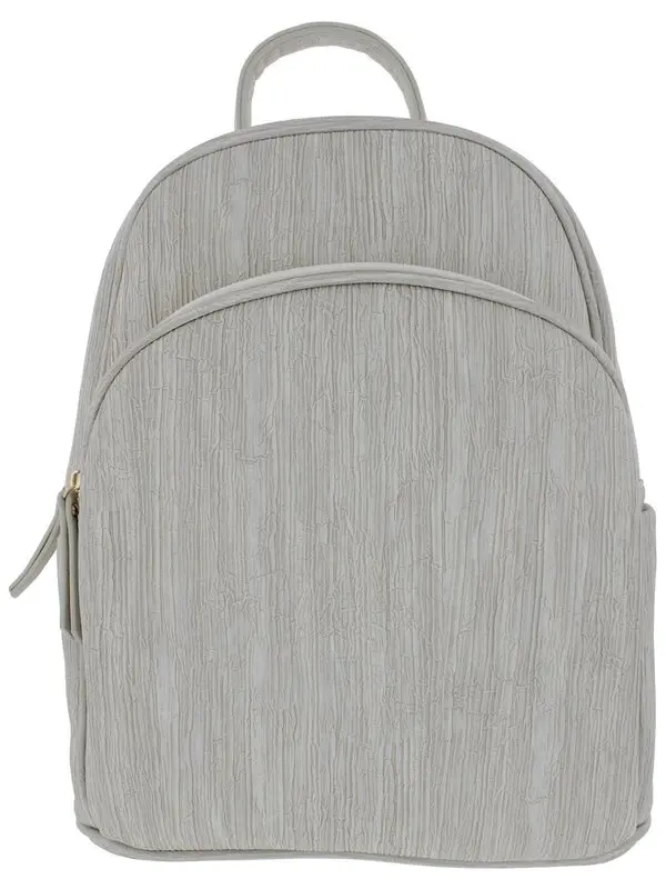 Buy Moda Luxe Kenna Faux Leather Textured Backpack - Beige At 63% Off ...