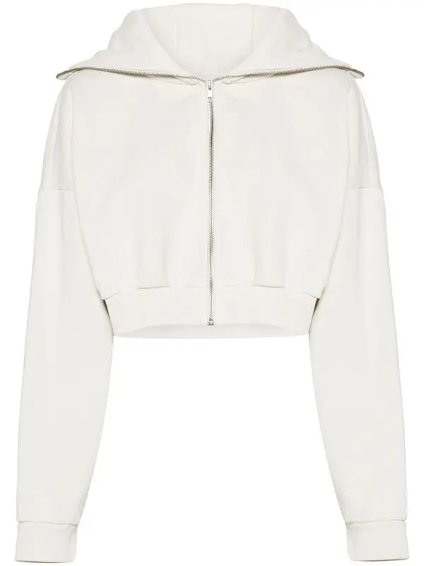 ENTIRE STUDIOS Cropped Zipped Hoodie