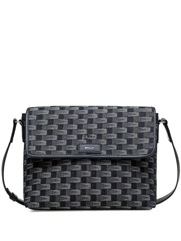 Bally Pennant-jacquard Messenger Bag