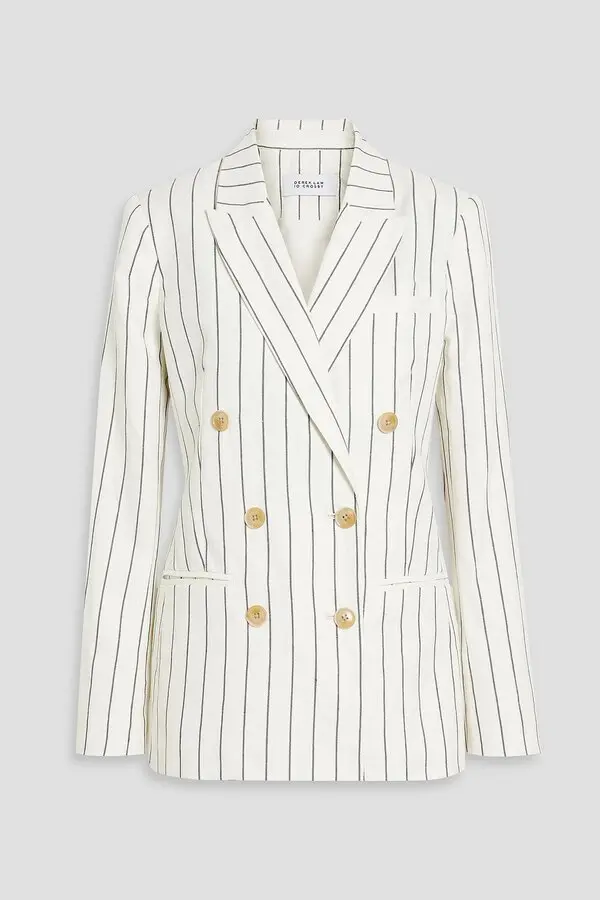 Derek Lam 10 Crosby Walter Pinstriped Blazer