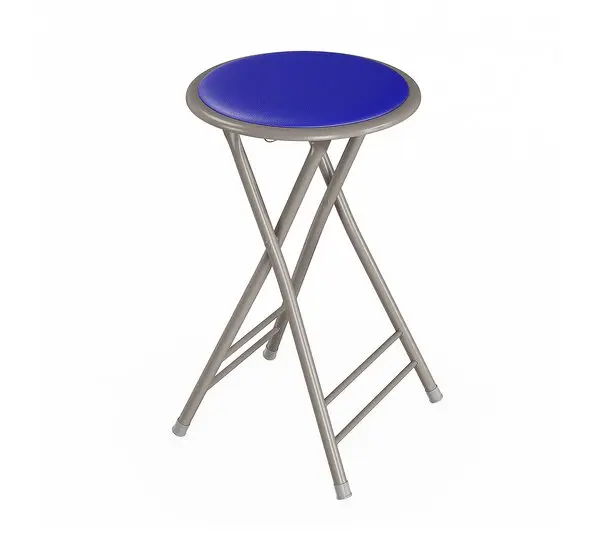 TRADEMARK HOME Backless 24' Folding Stool Kitch En Or Rec Room