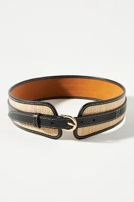 NWT Anthropologie Wide Belt in Black Anthropologie | Accessories | Anthropologie Tabitha Tall  main image 2