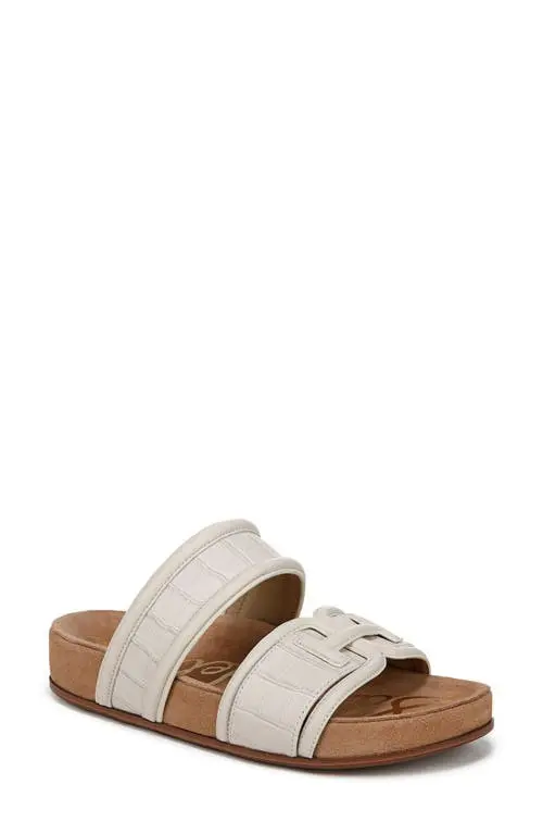 Sam Edelman Rowan Platform Slide Sandal - Modern Ivory
