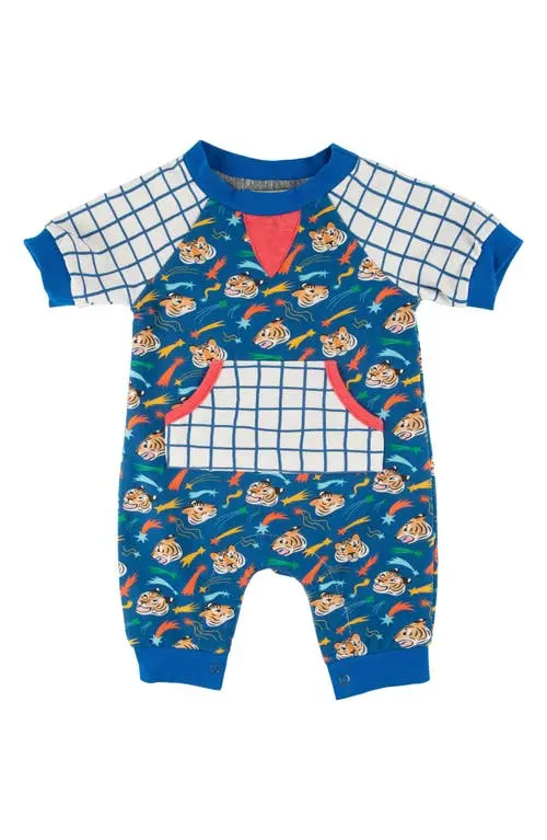 MIKI MIETTE Henry Mix Print Romper