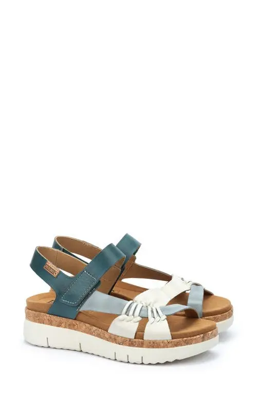 Pikolinos Palma Wedge Sandals - River
