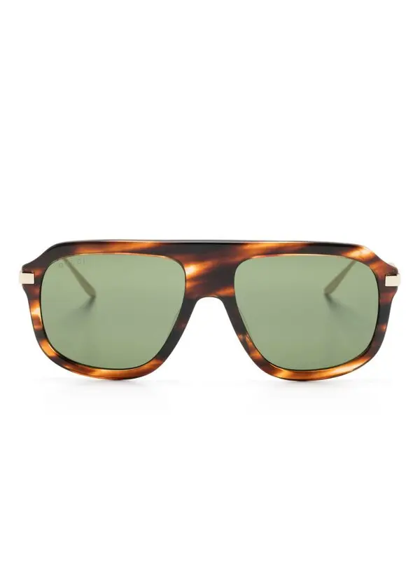 Gucci Pilot-frame Sunglasses