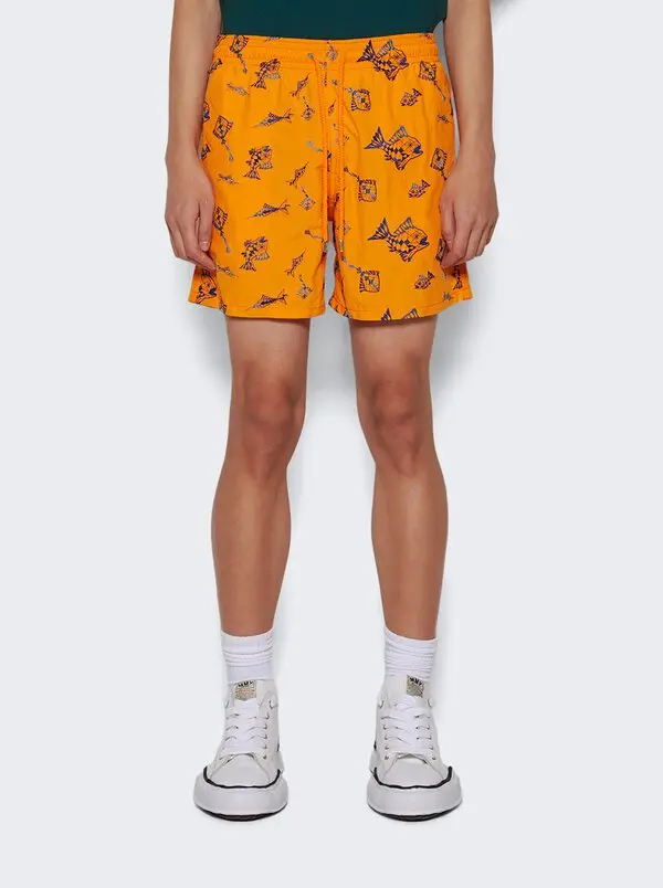 Vilebrequin Swim Trunks - Carrot Orange