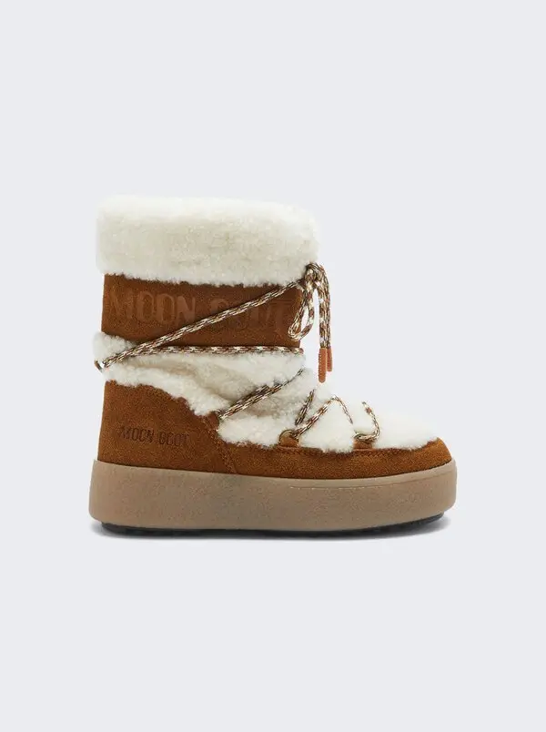 Moon Boot Jtrack Tube Shearling Boots