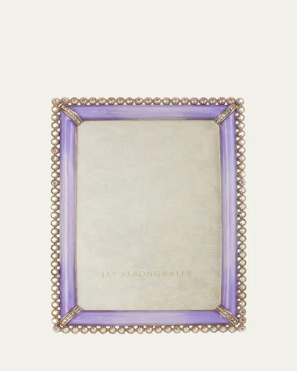 JAY STRONGWATER Lorraine Frame, 4" X 6 - Lavender