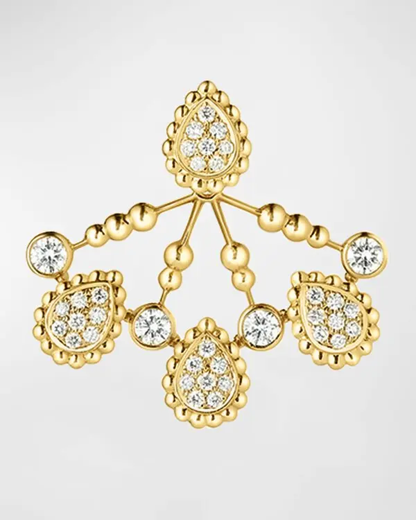 Boucheron Serpent Bohème Diamond Earring - Yellow Gold