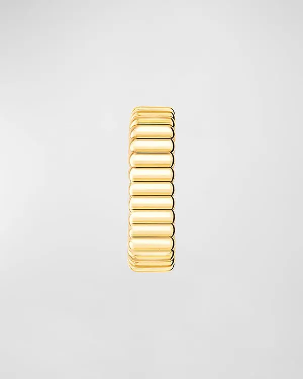 Boucheron Quatre 18k Grosgrain Single Clip-on Earring