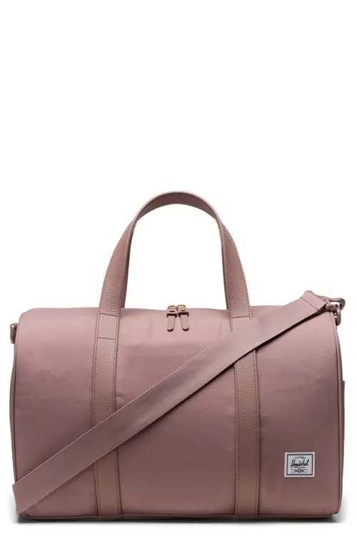 Herschel Supply Co. Novel Recycled Polyester Duffle Bag - Ash Rose