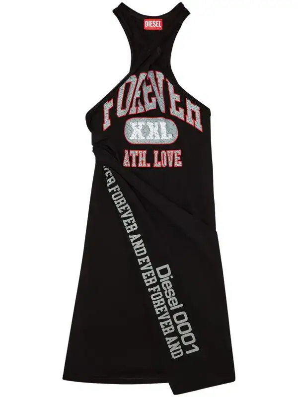 D-zelie Layered-detail Dress
