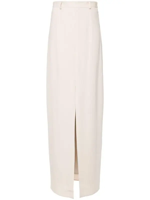 STYLAND Slit-detail Skirt - Neutrals