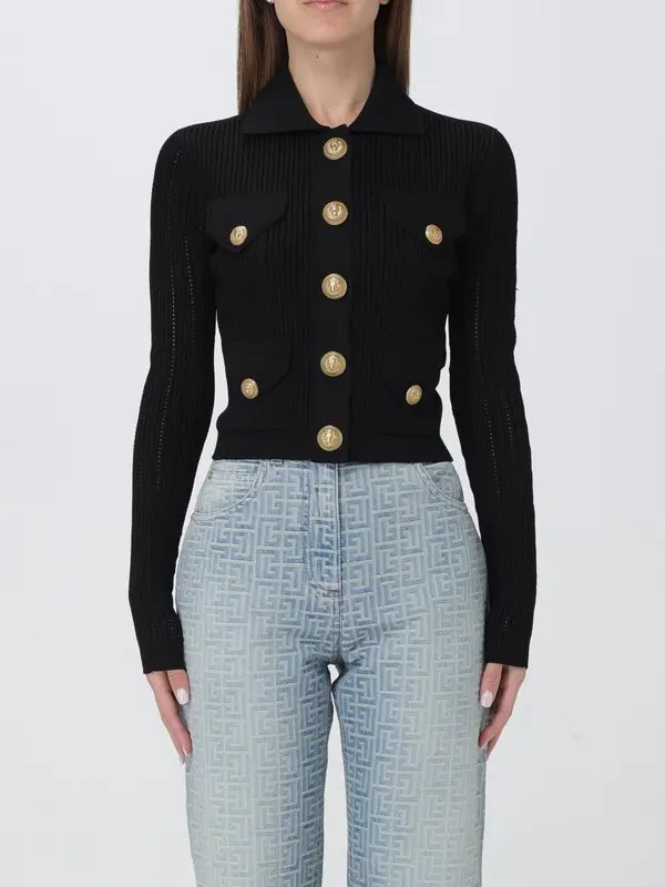 Balmain Cardigan - Black