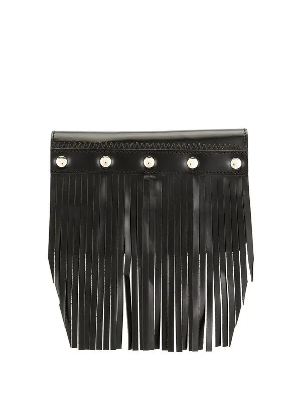Comme Des Garçons Fringe-detail Leather Wallet