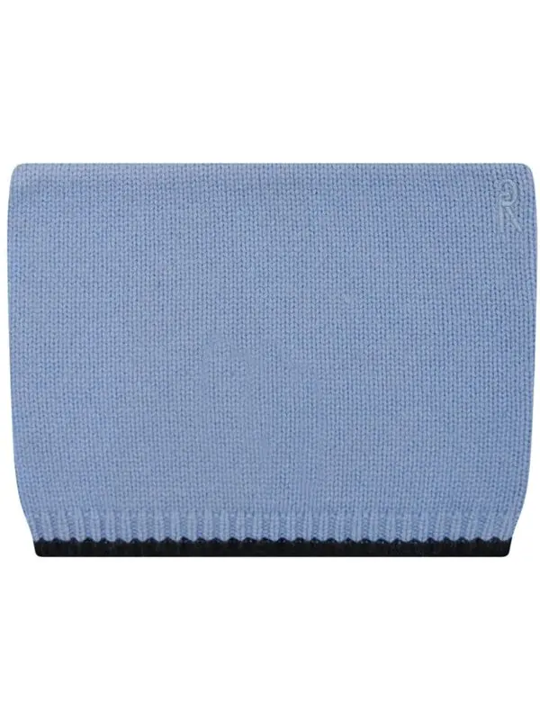 Rosetta Getty X Violet Getty Logo-embroidered Beanie - Blue