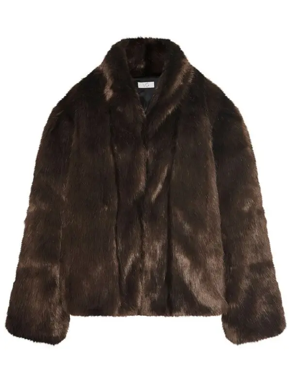 Rosetta Getty X Violet Getty Faux-fur Jacket
