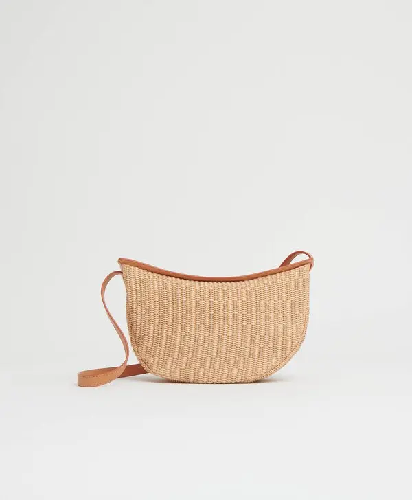 MANSUR GAVRIEL Moon Sling Bag - Natural Raffia