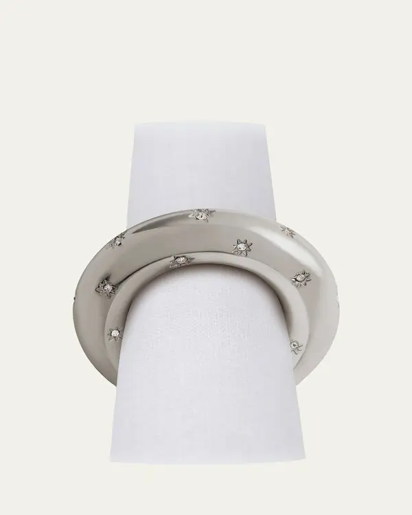 L'Objet Stars Jewel Napkin Rings, Set Of 4 - One-color