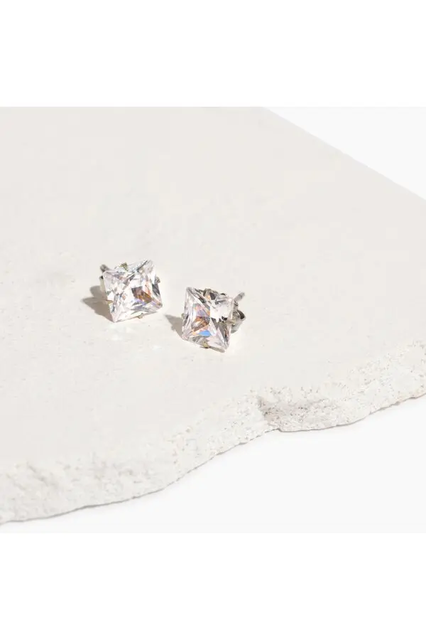 TINI LUX Isabelle Gemstone Stud Earrings