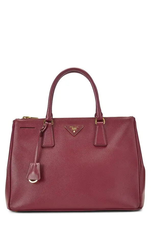 Prada Saffiano Executive Tote Medium - Red