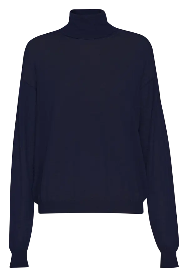 Prada Cashmere Turtleneck Sweater - Bleu