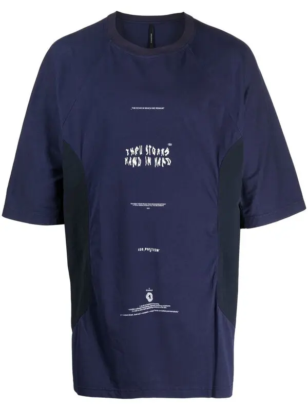 ISO.POETISM Logo-print T-shirt
