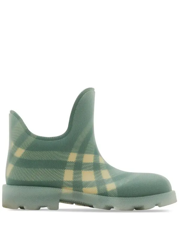 Burberry Checkered Ankle Boots