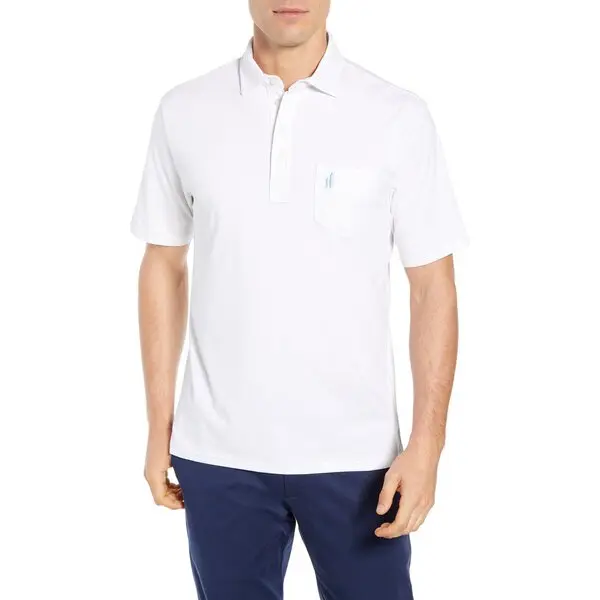 Johnnie-o The Original Regular Fit Polo - White