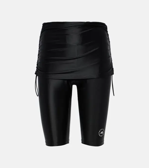 Adidas By Stella McCartney Truepurpose Roll Top Shorts - Black