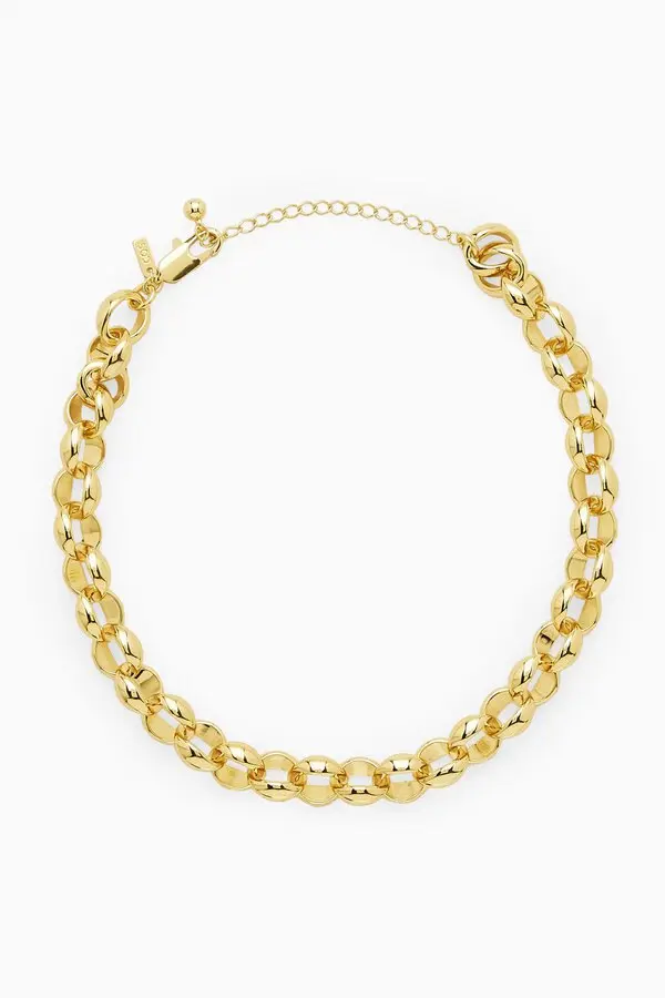 Cos Chunky Chain Necklace - Gold | Editorialist