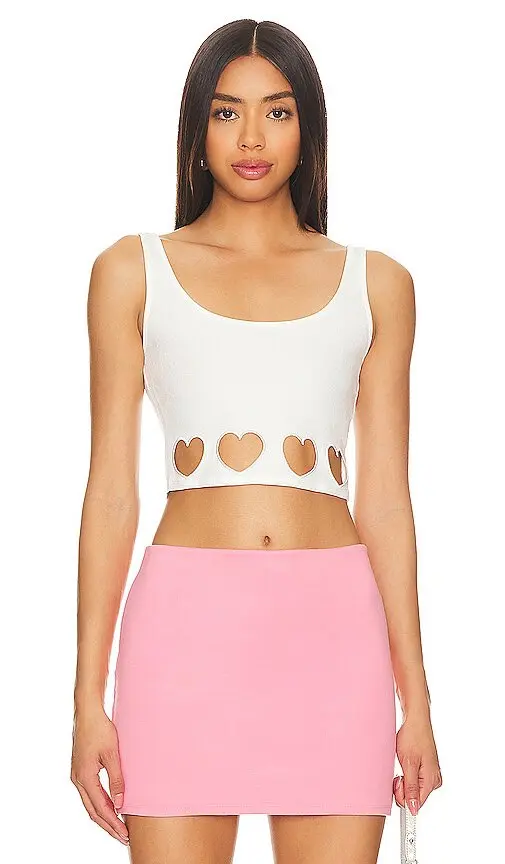 LOVERS AND FRIENDS Dylan Top - White