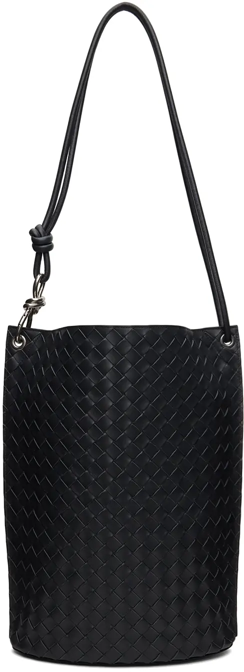 Bottega Veneta Knot Bucket Tote Bag - 2077-Ardoise