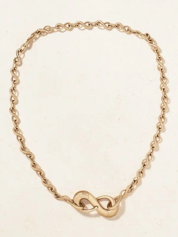 MARLA AARON Myriad Lock 18-karat Gold Necklace