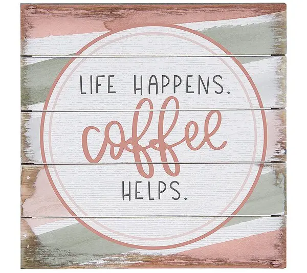 SINCERE SURROUNDINGS 8' Coffee Helps Pallet Pet Te