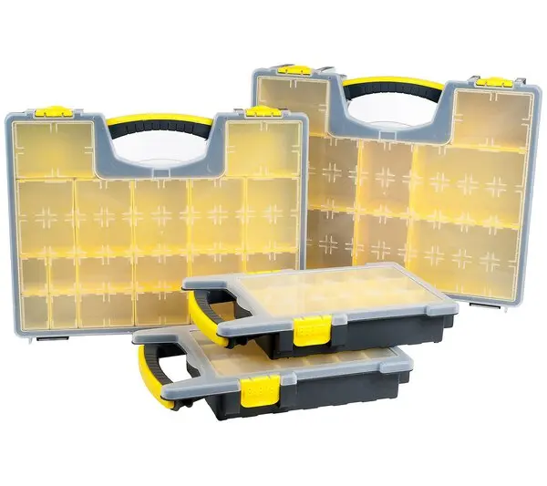 STALWART Set Of 4 Storage Organizer