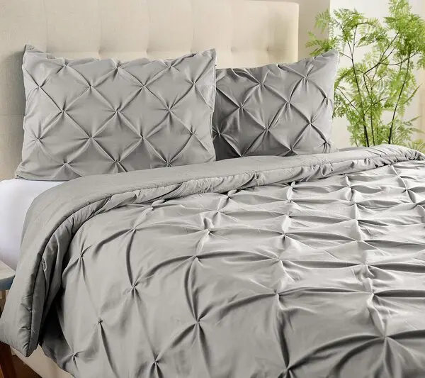 HOME REFLECTIONS Textured Comforter & Sham Set Twin