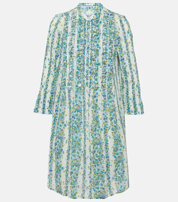 Poupette St Barth Bea Floral Minidress