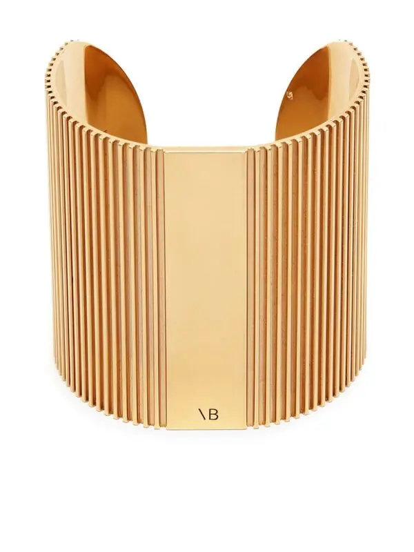 Victoria Beckham Perfume Cuff Bracelet Gold Editorialist